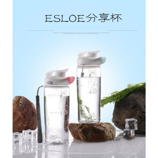 【免運】韓國ESLOE防唇印健康運動分享杯 韓國 ESLOE 防唇印 運動水瓶 冷水壺 水瓶 | 蝦皮購物