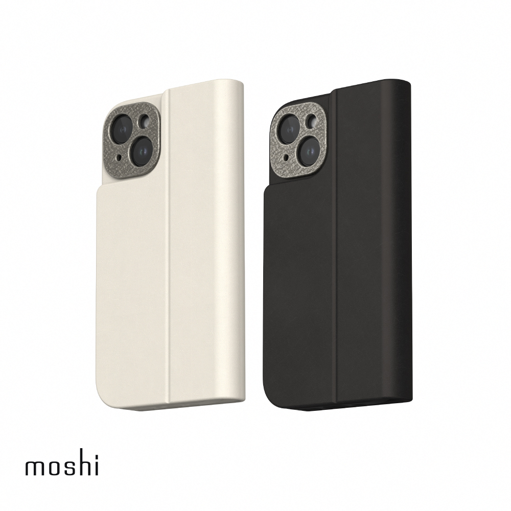 Moshi iPhone 15 Overture 磁吸可拆式卡夾型皮套 支援Magsafe 手機殼 | 蝦皮購物