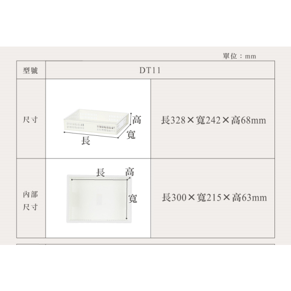 KEYWAY聯府DT11.DT12.DT13新總理萬用籃台灣製 收納籃/收納盒 桌上收納 | 蝦皮購物