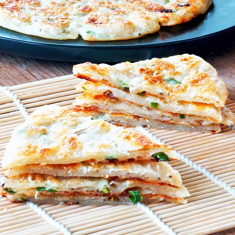 【海產教父】手工蔥抓餅 10片/包/1350g±10% 蔥油餅/早餐/蛋餅#全家冷凍799免運 | 蝦皮購物