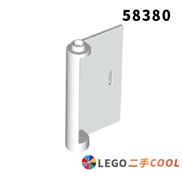 【COOLPON】正版樂高 LEGO【二手】Door 1x3x4 Right 門 58380 車門 右邊 白色 | 蝦皮購物
