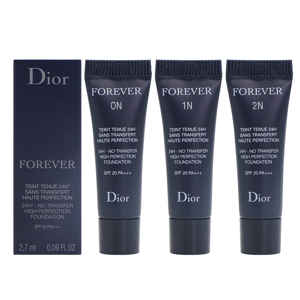 Dior 迪奧 超完美持久柔霧粉底液 #0N #1N #2N 2.7ml 旅行小樣【UR8D】 | 蝦皮購物