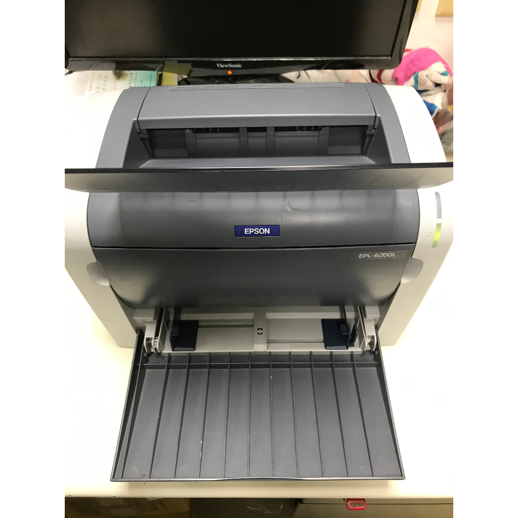 EPSON EPL-6200L 黑白 雷射印表機(可列印，有時會卡紙或其他警示而亮紅燈，列故障品，便宜賣) | 蝦皮購物