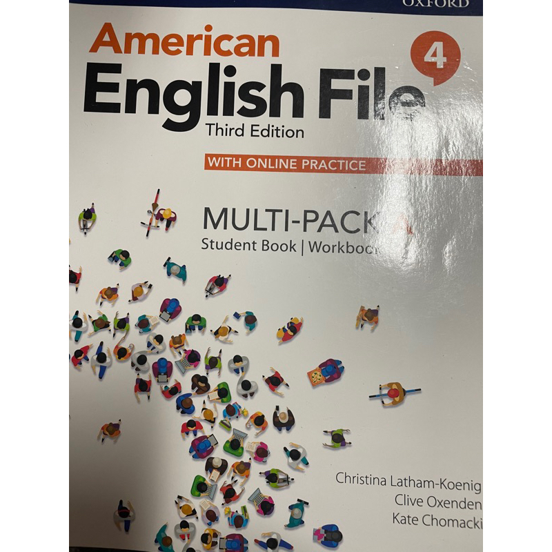 American English File 3rd Edition Student Book 4 | 蝦皮購物