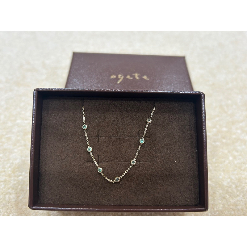 《多款》agete dreamy 紅石榴菱形手鍊 dreamy 七顆紅寶石手鍊 k10 k金手鍊 nojess 寶石手鍊 | 蝦皮購物