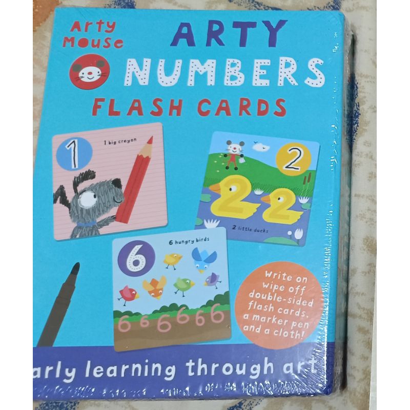 全新 ARTY NUMBERS FLASH CARDS | 蝦皮購物