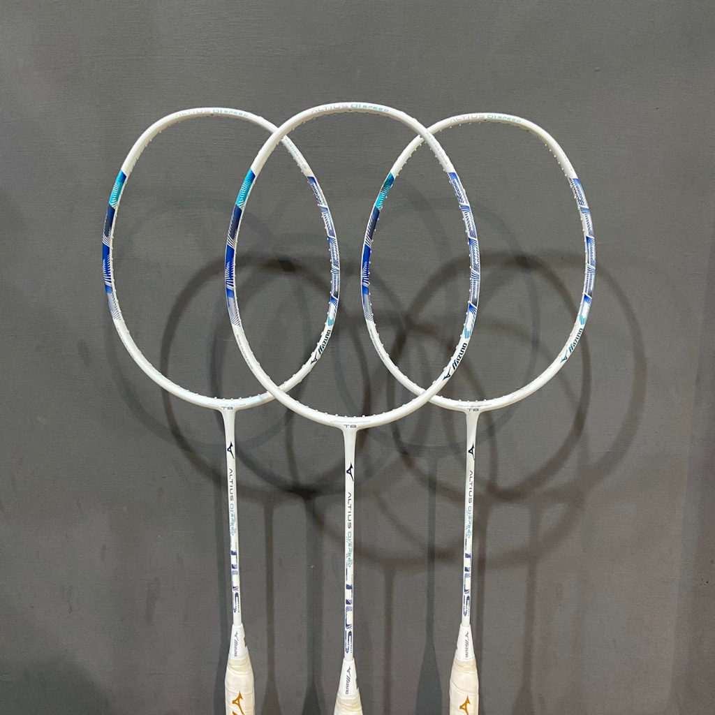 【英明羽球】MIZUNO 美津濃 ALTIUS 01 SPEED 羽球拍 白x藍 73JTB20226 | 蝦皮購物