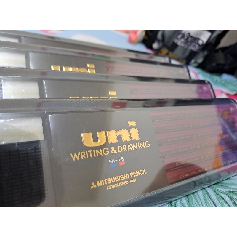 蟹堡文具店 三菱 uni 4B鉛筆組 Mitsubishi Pencil 1887 | 蝦皮購物