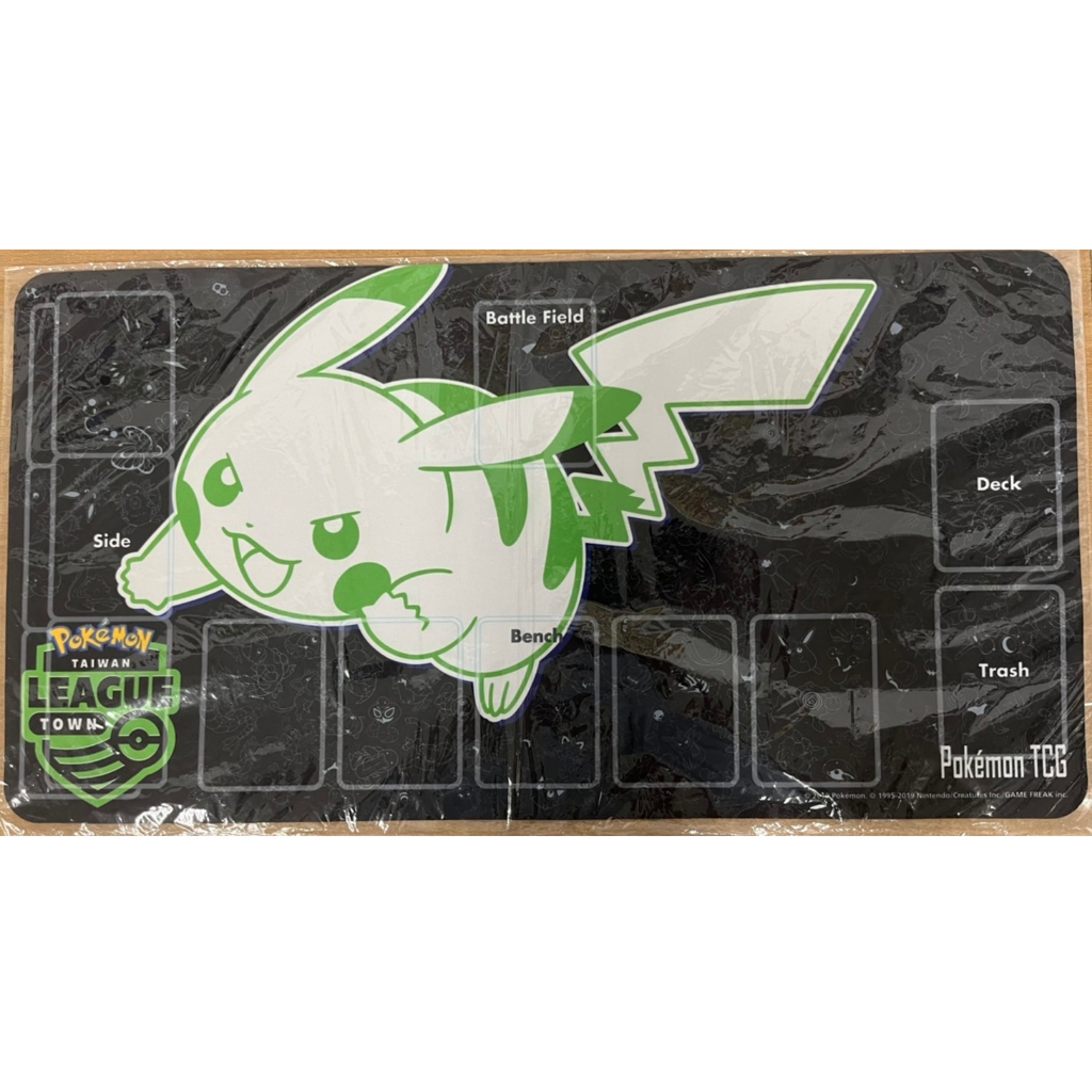 《嚕嚕咪》PTCG 寶可夢卡牌 皮卡丘 城市賽 卡墊 牌墊 桌墊 比賽限定 RL TL 16強 藍皮 綠皮 | 蝦皮購物