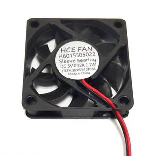 虎尾創意電子-HCE FAN 6015散熱風扇(6CM)DC5V/12V/24V 60*60*15mm軸流風扇 | 蝦皮購物