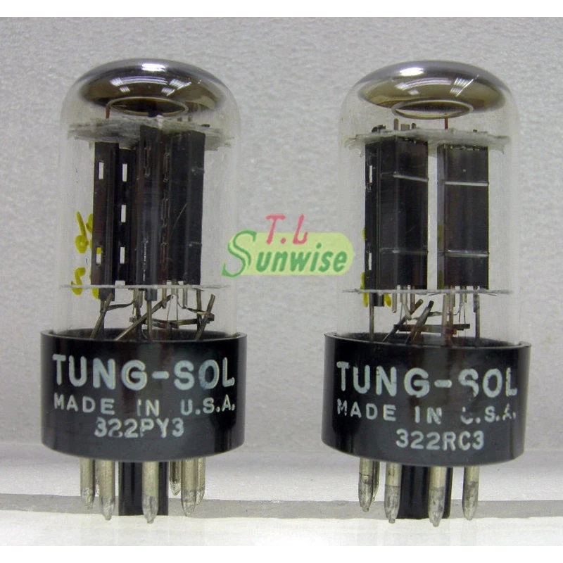 6SN7 ︽NO:6165 美國 TUNG-SOL 6SN7 GTB ( VT-231 ) 黑屏 已配對 真空管 1對 | 蝦皮購物