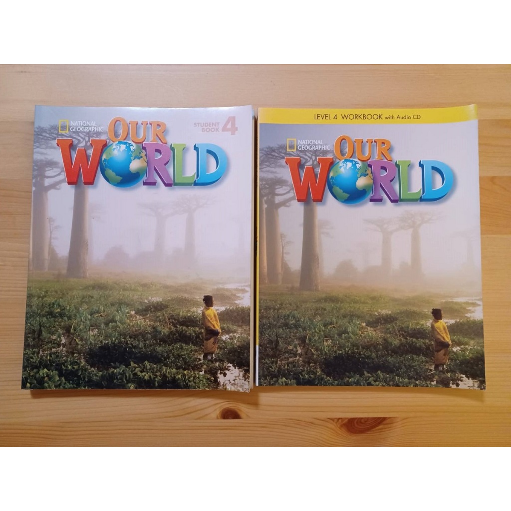 National Geographic Our World Level 4(課本+習題本+CD) | 蝦皮購物