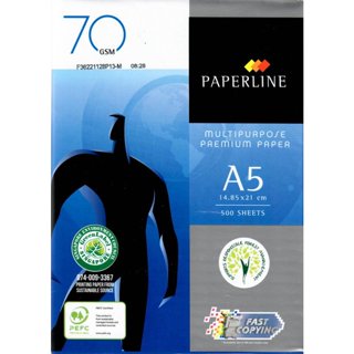 (含稅,免運費) 10包 Paper Line A5 70磅 70GSM PAPERLINE 影印紙 500張 70 紙 | 蝦皮購物