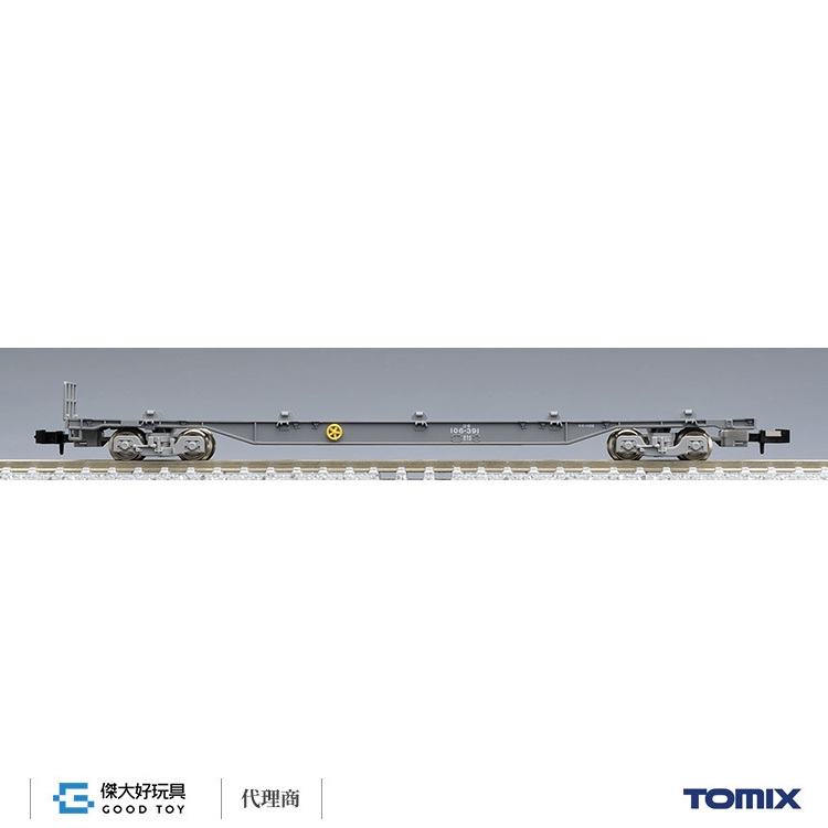 TOMIX 8746 貨車 KOKI 106形 (前期型・新塗裝) 無附貨櫃 (2輛) | 蝦皮購物