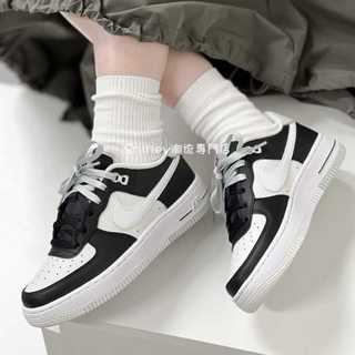 NIKE ΑlR Force 1 LV8 黑 米白 灰綠 拼接 全黑 休閒 男女款 板鞋 FB9035-002 | 蝦皮購物