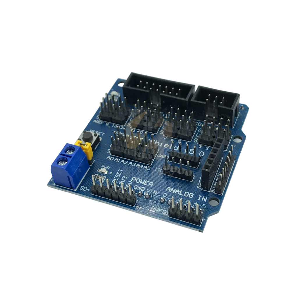 UNO R3 v5 擴展板 sensor shield v5.0 藍板 | 蝦皮購物