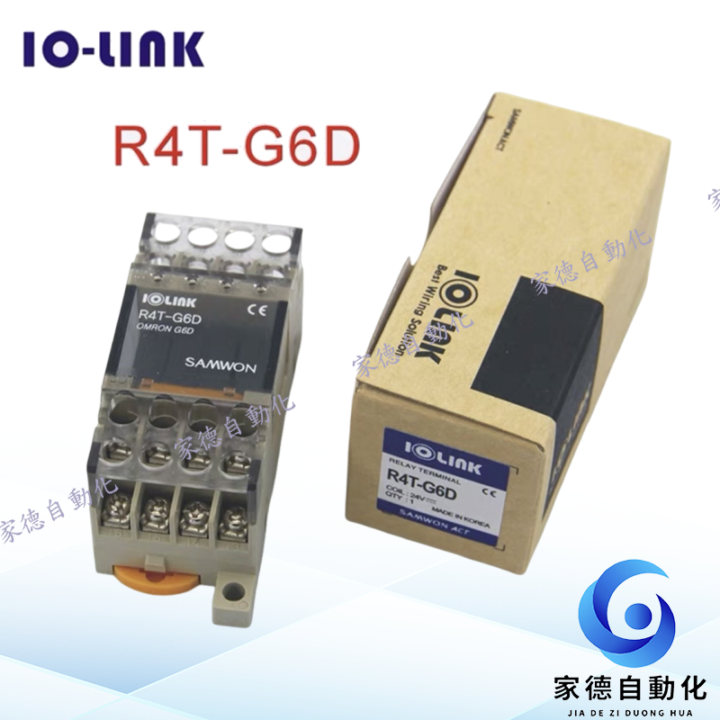 韓國三元IOLINK四點RELAY端子台R4T-16P-S 24VDC/R4T-G6D繼電器模組 | 蝦皮購物