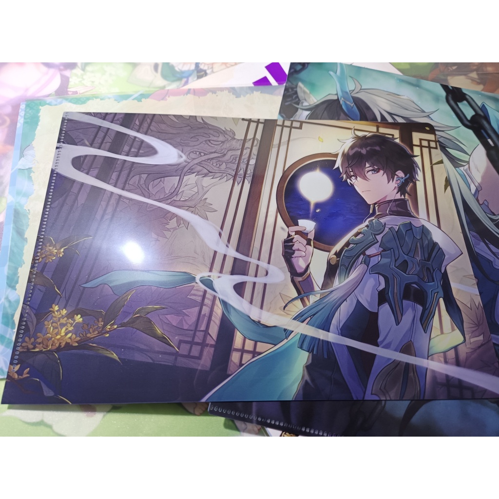 PASH! 2023年10月號/崩壞：星穹鐵道 B5資料夾/丹恆 | 蝦皮購物