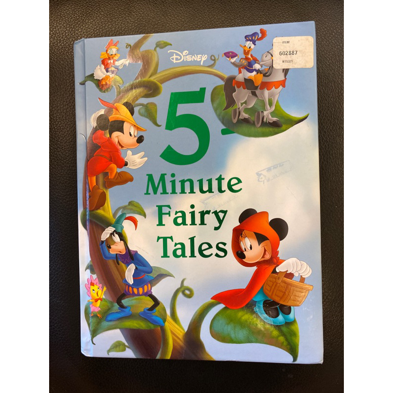 🌟二手書出清🌟Disney 5 Minute Fairy Tales 迪士尼英文故事集 | 蝦皮購物