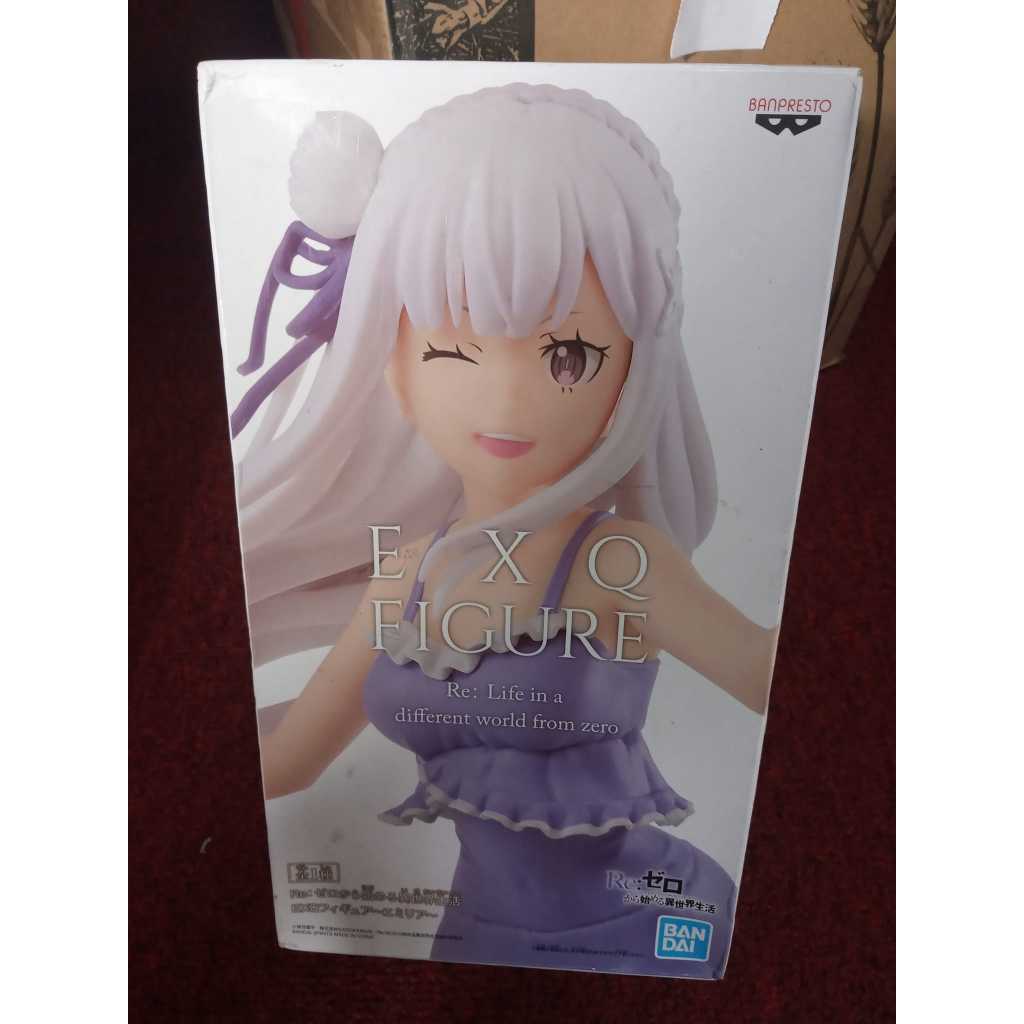 正版公仔....... EXQ Re:從零開始的異世界生活 愛蜜莉雅 泳裝ver | 蝦皮購物