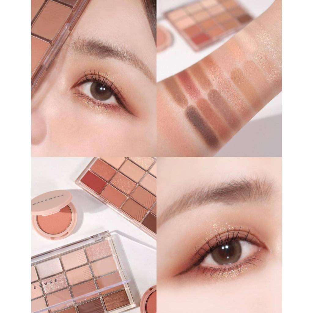現貨-Han妞° 韓國 Wakemake 16色眼影盤 16格絕美眼影盤 | 蝦皮購物