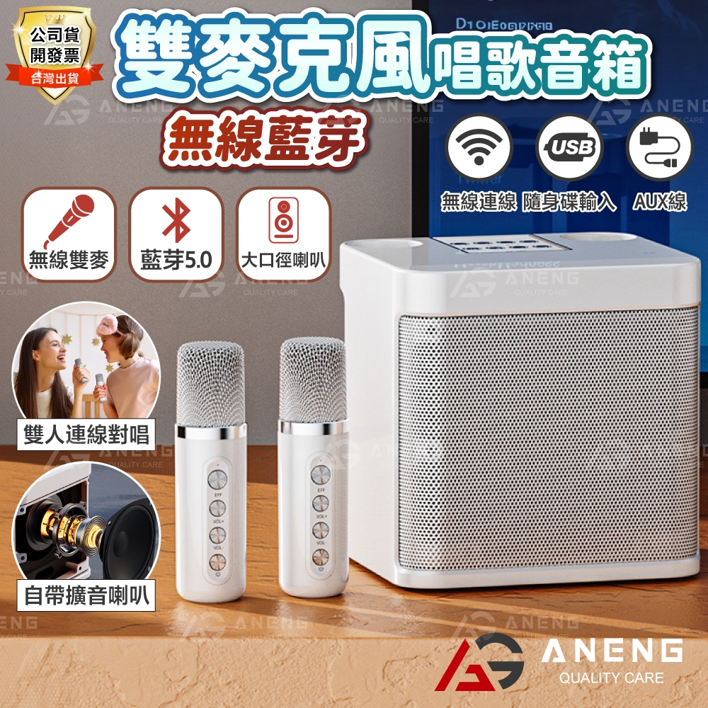 【蝦皮隔日配】一年保固 雙人 藍芽麥克風 藍芽喇叭 家庭K歌 藍牙雙人無線KTV 藍芽麥克風 家庭KTV 卡拉OK 藍牙 | 蝦皮購物