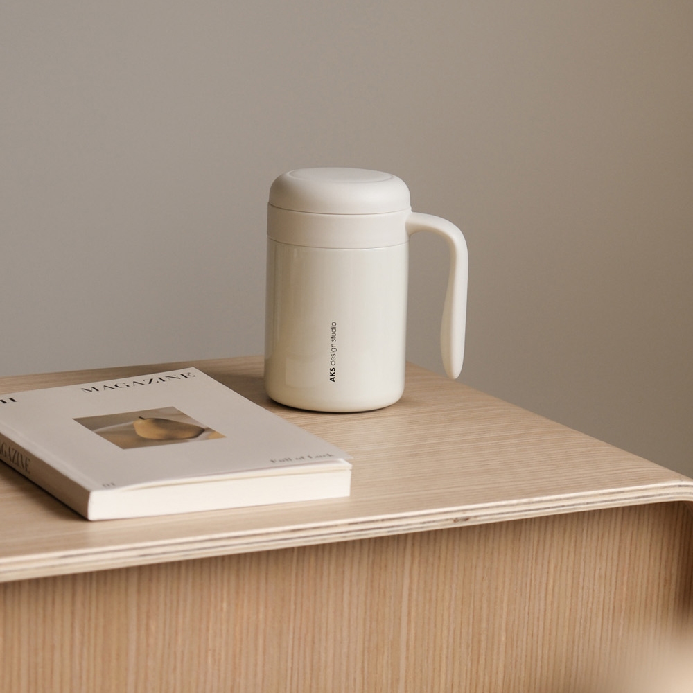 mooin AKS 海豚辦公杯 不銹鋼 保溫瓶 環保杯 保溫杯 隨身杯 水壺 水杯瓶 水瓶 隨行杯 泡茶 茶具 濾茶葉 | 蝦皮購物