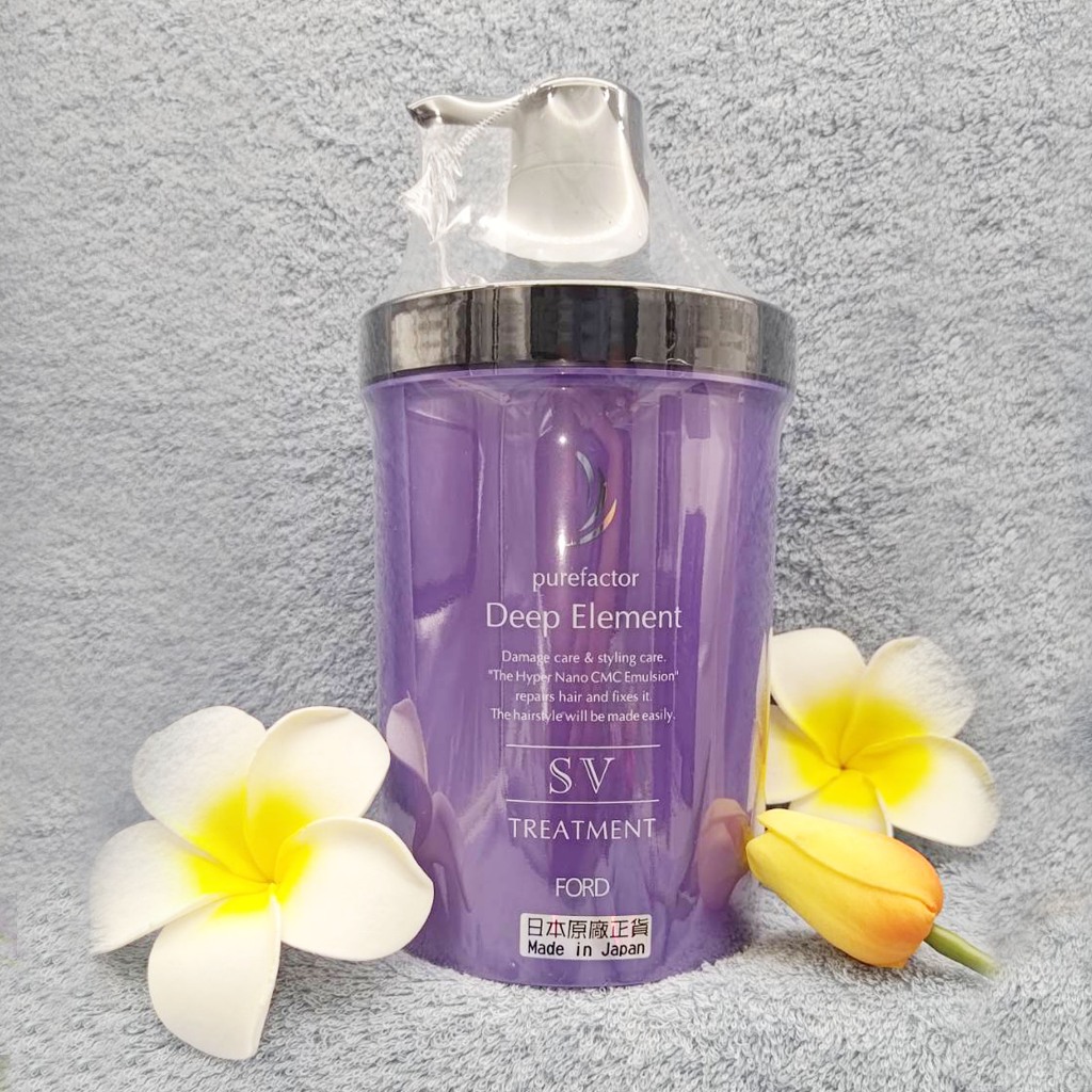 🇯🇵【新宿日貨好物】🌟現貨💯日本 FORD Purefactor Deep Element 紫晶 SV 蓬鬆洗髮乳護髮素 | 蝦皮購物