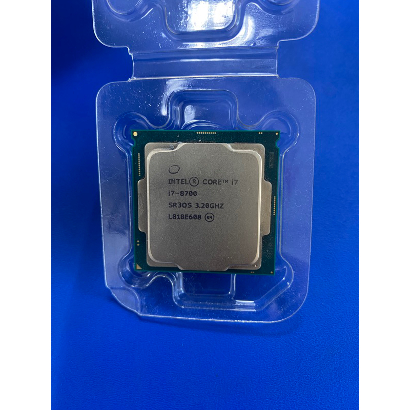 英特爾 Intel Core i7-8700 3.2G 6核心 CPU 1151腳位 附散熱膏 賣場保固30天 | 蝦皮購物