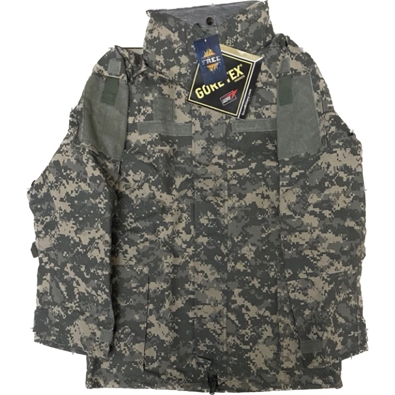 S-L 全新 美軍公 UCP 通用數位迷彩FREE EWOL ACU Gore-Tex 外套 防水夾克 ECWCS | 蝦皮購物