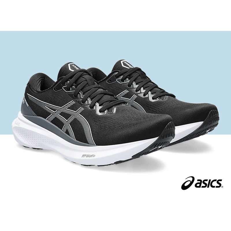 【asics亞瑟士】GEL-KAYANO 30 (4E)超寬楦 慢跑鞋 /黑白 1011B690-002 A164 | 蝦皮購物