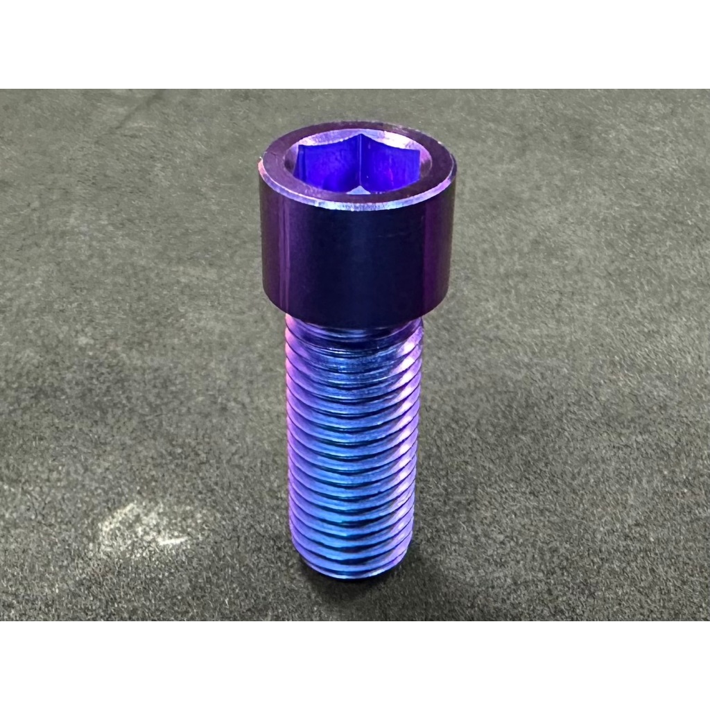 Ti6Al4V鈦合金M8/M10*P1.25*25mm小頭內六角正反牙後視鏡螺絲 | 蝦皮購物