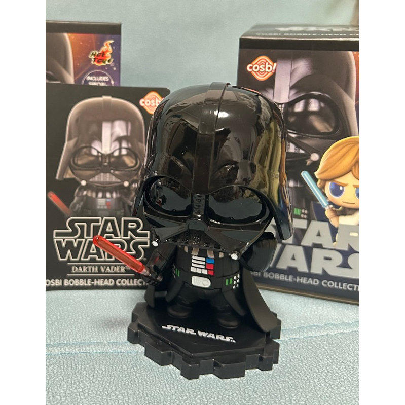 現貨 Hot Toys Cosbi 星際大戰Star War 盲盒 黑武士Darth Vader 確認款 | 蝦皮購物