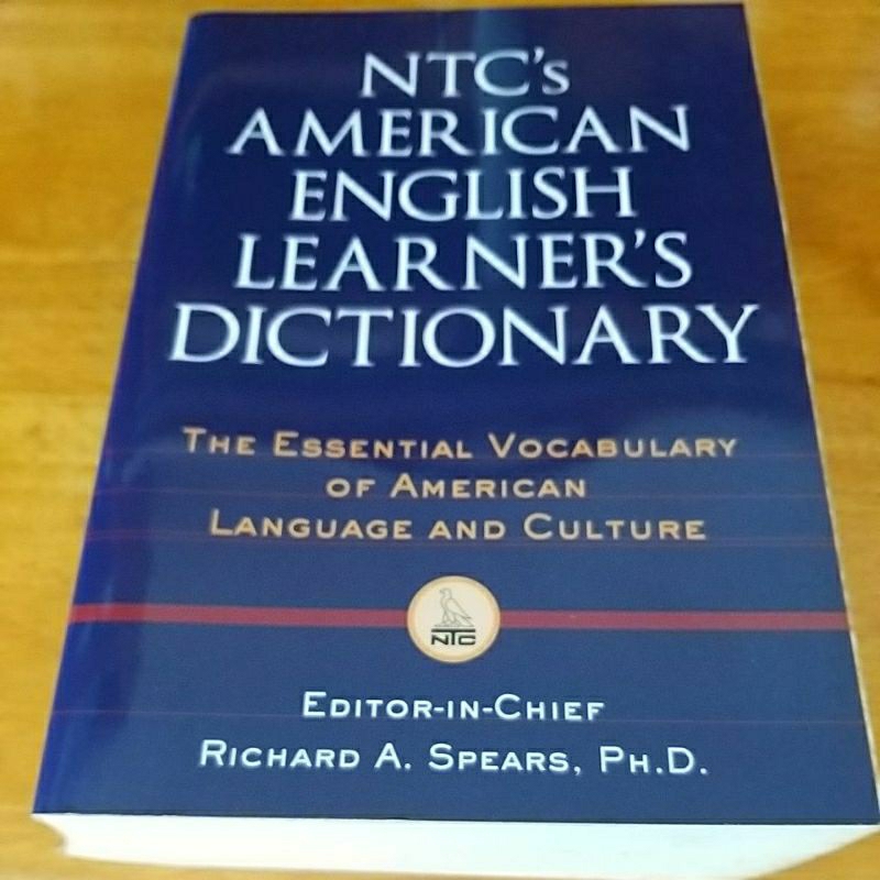 NTC's American English Learner's Dictionary | 蝦皮購物 NTC's American English Learner's Dictionary | 蝦皮購物