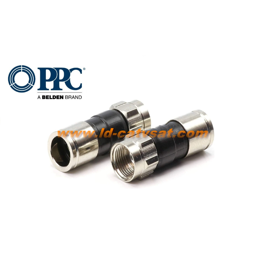 [含發票]美國原裝進口 PPC EX6PLUS 新專利支援 RG6/5C2V纜線皺縮式F接頭 有線電視 數位天線 | 蝦皮購物