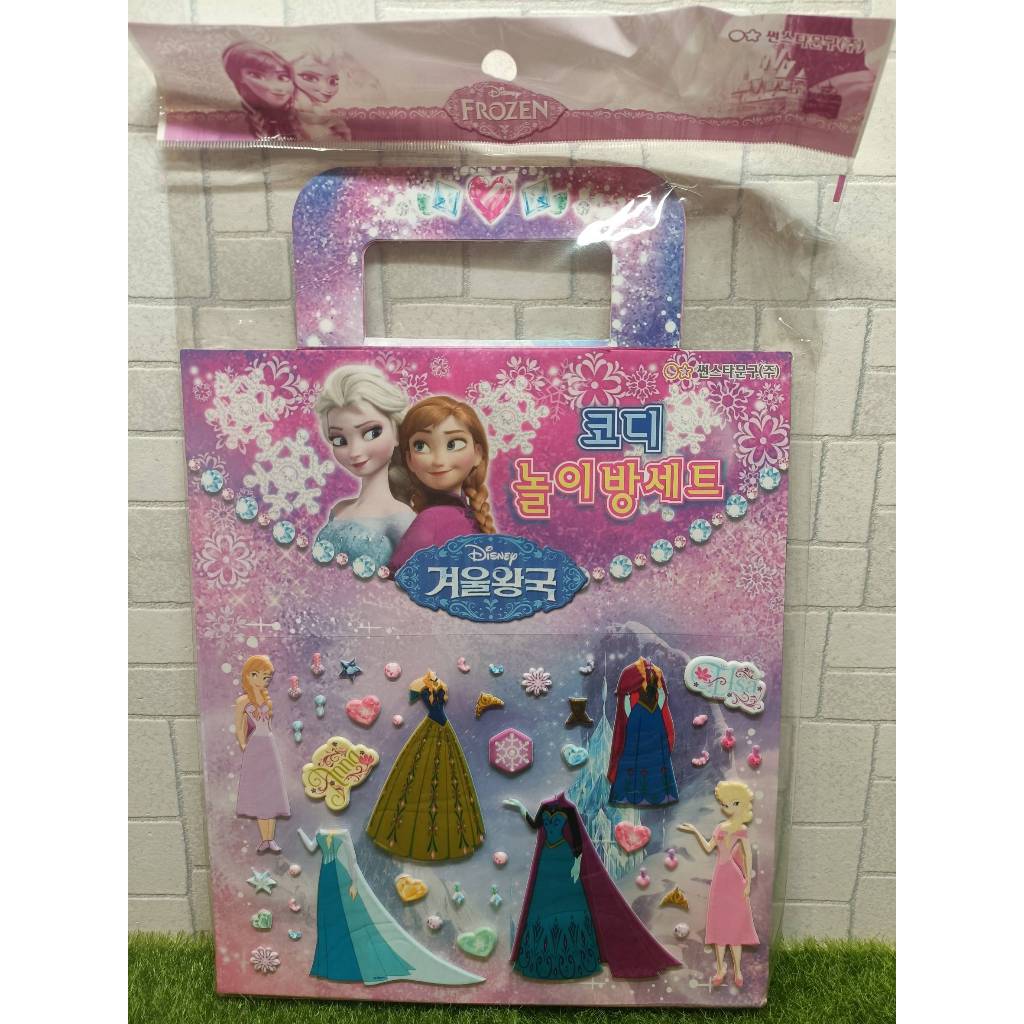 【S1234】冰雪奇緣 換裝貼紙 | 蝦皮購物