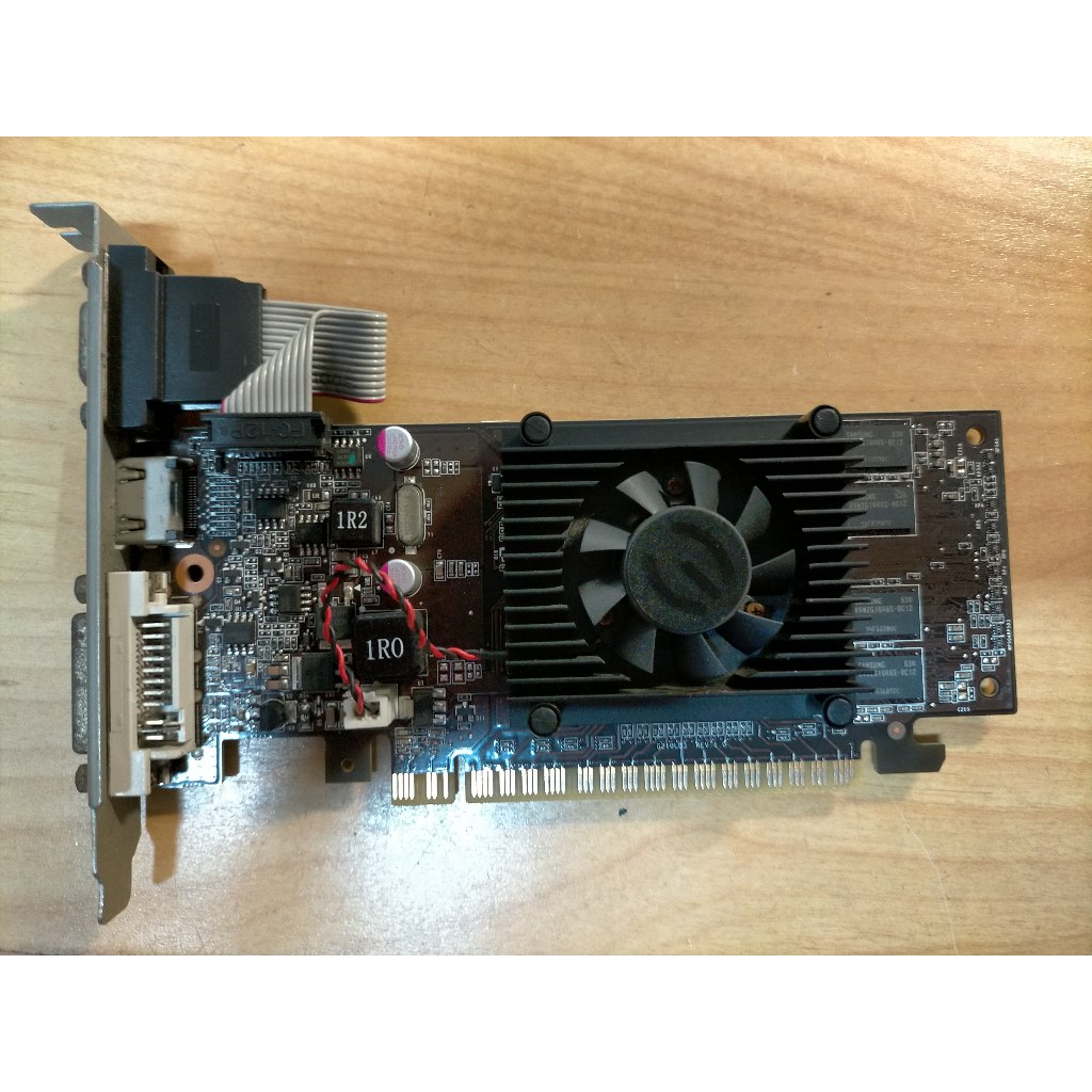 E.PCI-E顯示卡-EVGA 01G-P3-1312-LR 1GB DDR3 64Bit HDMI 直購價170 | 蝦皮購物