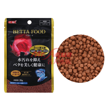 【閃電聯盟】GEX 善玉菌鬥魚飼料20g 善玉菌低污染鬥魚飼料 鬥魚飼料 魚飼料 乳酸菌 酵母菌 納豆菌 | 蝦皮購物