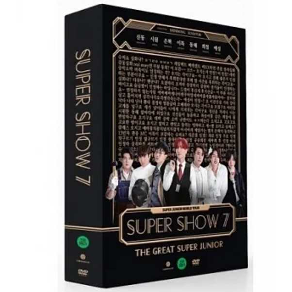 SUPERJUNIOR - SUPER SHOW 7 DVD (2 DISC) (韓國進口版) | 蝦皮購物