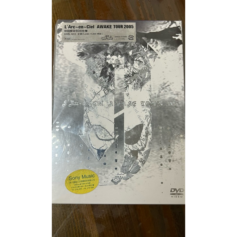 L'Arc~en~ciel彩虹樂團/AWAKE TOUR 2005 日版初回限定 DVD | 蝦皮購物