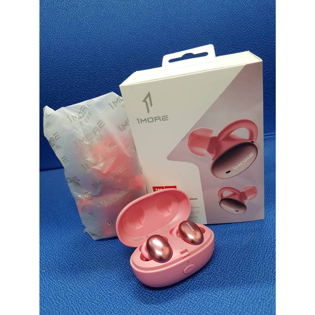 萬魔1MORE真無線藍牙耳機 E1026BT-I 粉色（限量公仔版） | 蝦皮購物