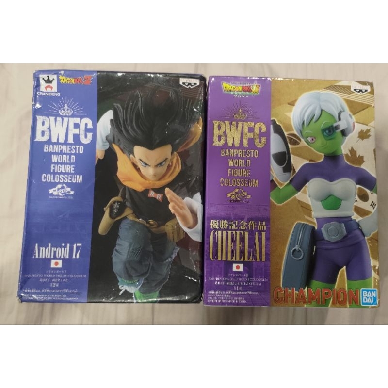 七龍珠 BWFC 奇萊 琪拉 金證 BWFC 人造人 17號 白證 | 蝦皮購物