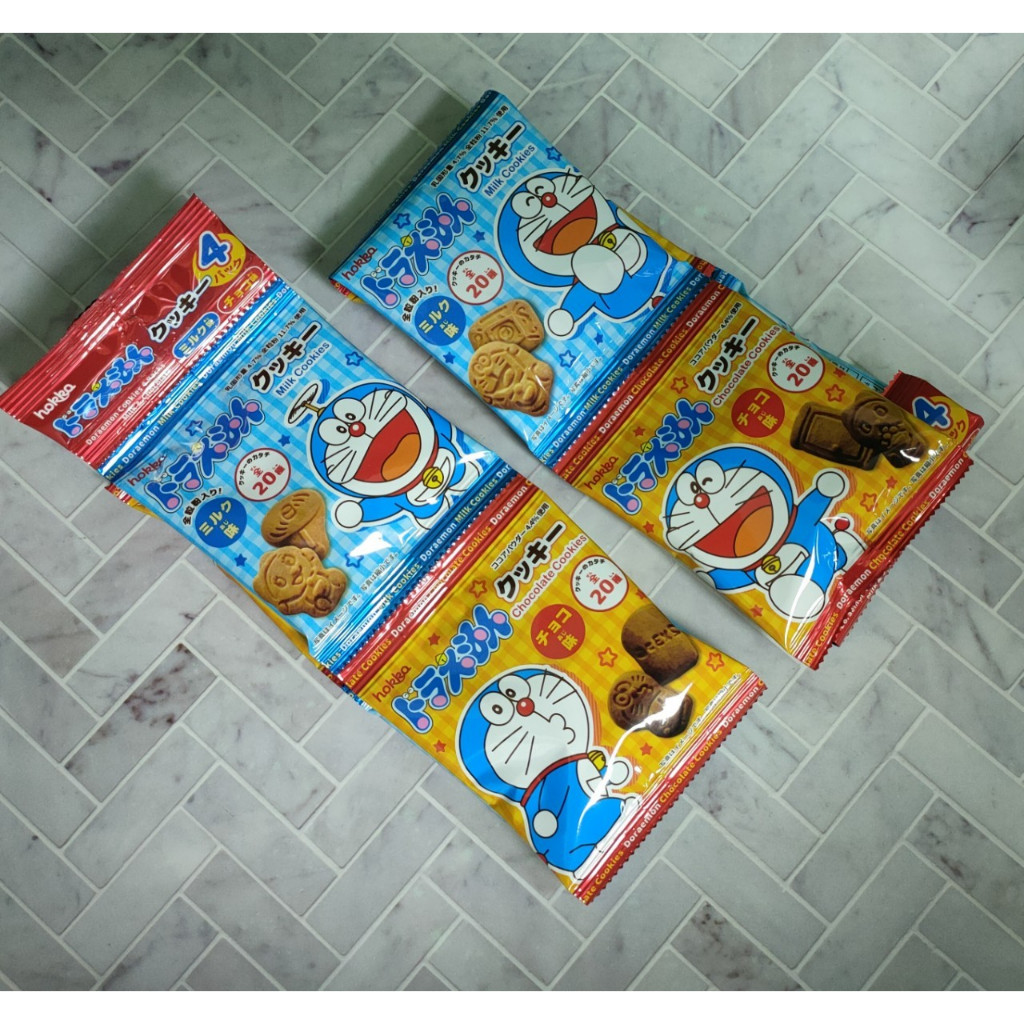 日本 北陸製菓 hokka 4連 小叮噹餅乾60g | 蝦皮購物