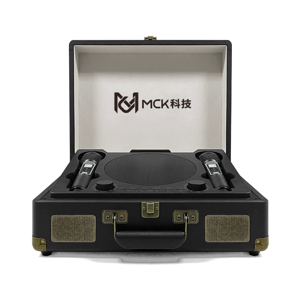 MCK MCK-K1 手提木箱便攜無線歡唱KTV組 藍芽K歌組 歡唱卡拉OK組 雙麥克風 台灣製 [唐尼樂器] | 蝦皮購物