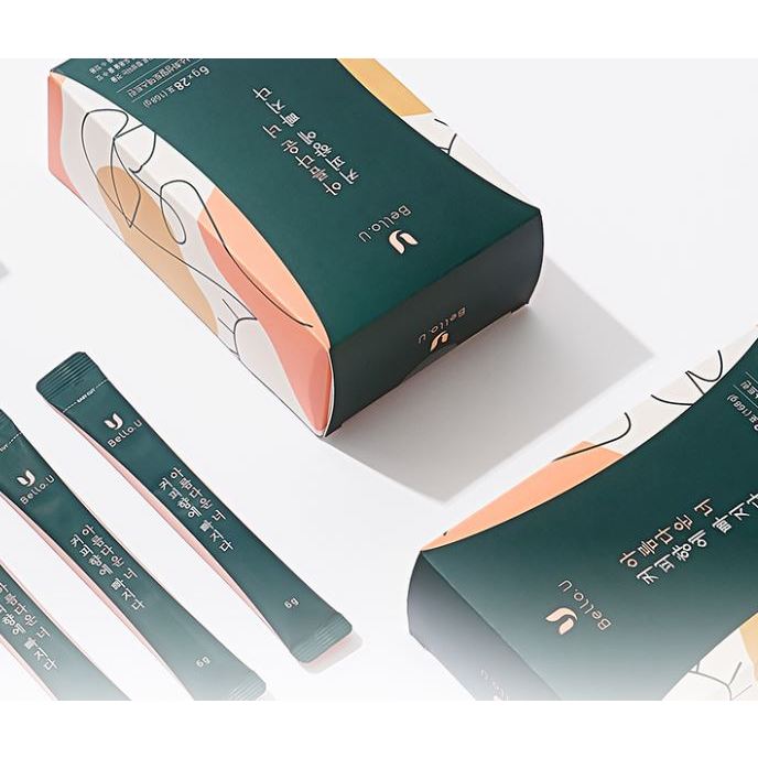 [韓國肯妮] 韓國 Bello.U 藤黃果益生菌咖啡 (6g*28入)/盒 | 蝦皮購物