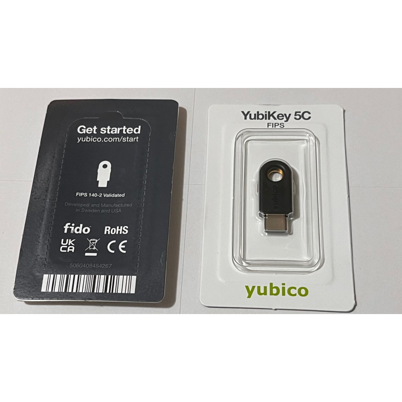5C FIPS【電子發票】 Yubico YubiKey 5C NFC FIPS 硬體安全金鑰含FIDO2 | 蝦皮購物