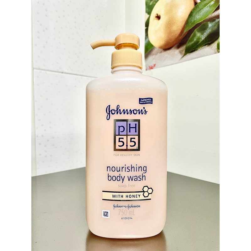 【特價中】嬌生 pH5.5 蜂蜜舒緩沐浴乳 750ml | 蝦皮購物