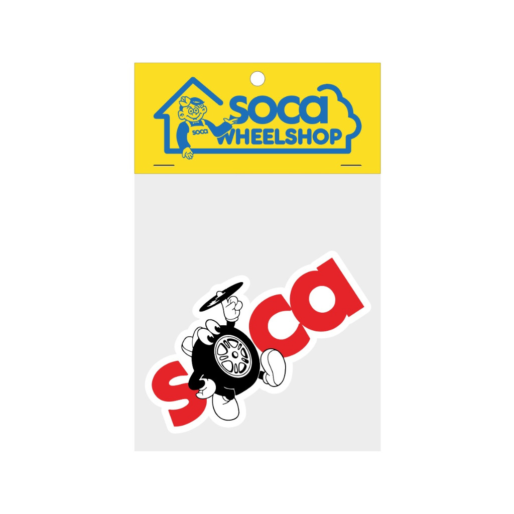 【VESPA RAGAZZO】SOCA Spinning Wheels Sticker 貼紙一份 | 蝦皮購物