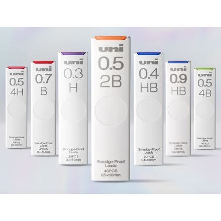 uni 三菱 202ND 強硬度筆芯 40入 筆心 0.5mm 三菱鉛筆芯 三菱鉛筆 Nano Dia 202ND | 蝦皮購物