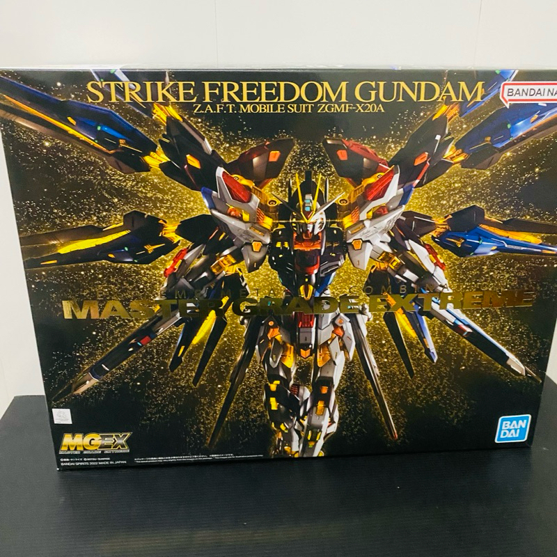MG EX 1/100攻擊自由鋼彈 電鍍 | 蝦皮購物